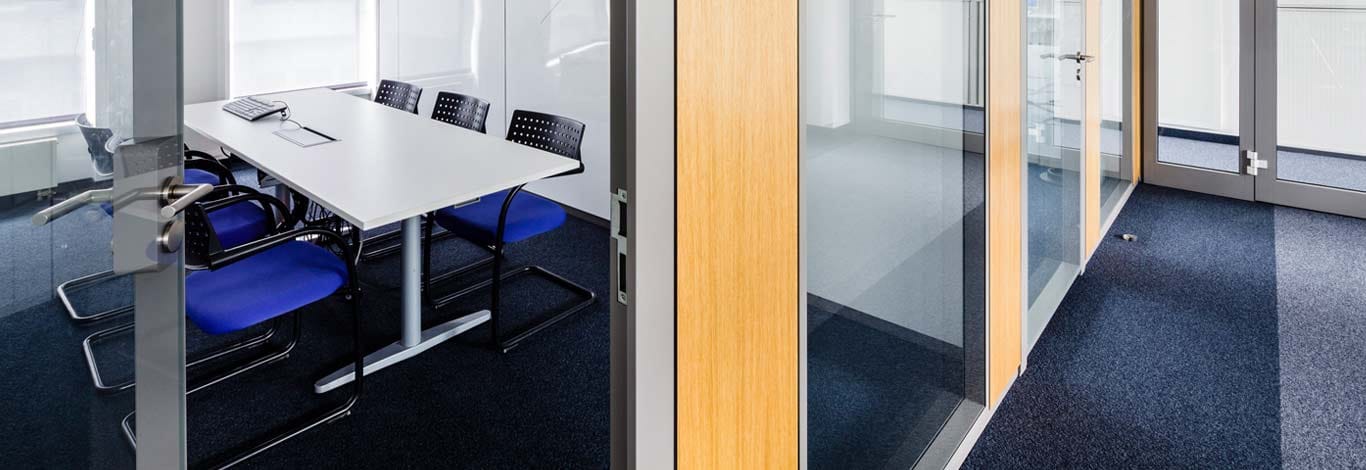 Demountable partition Solution in Qatar | Office Partition Services ...
